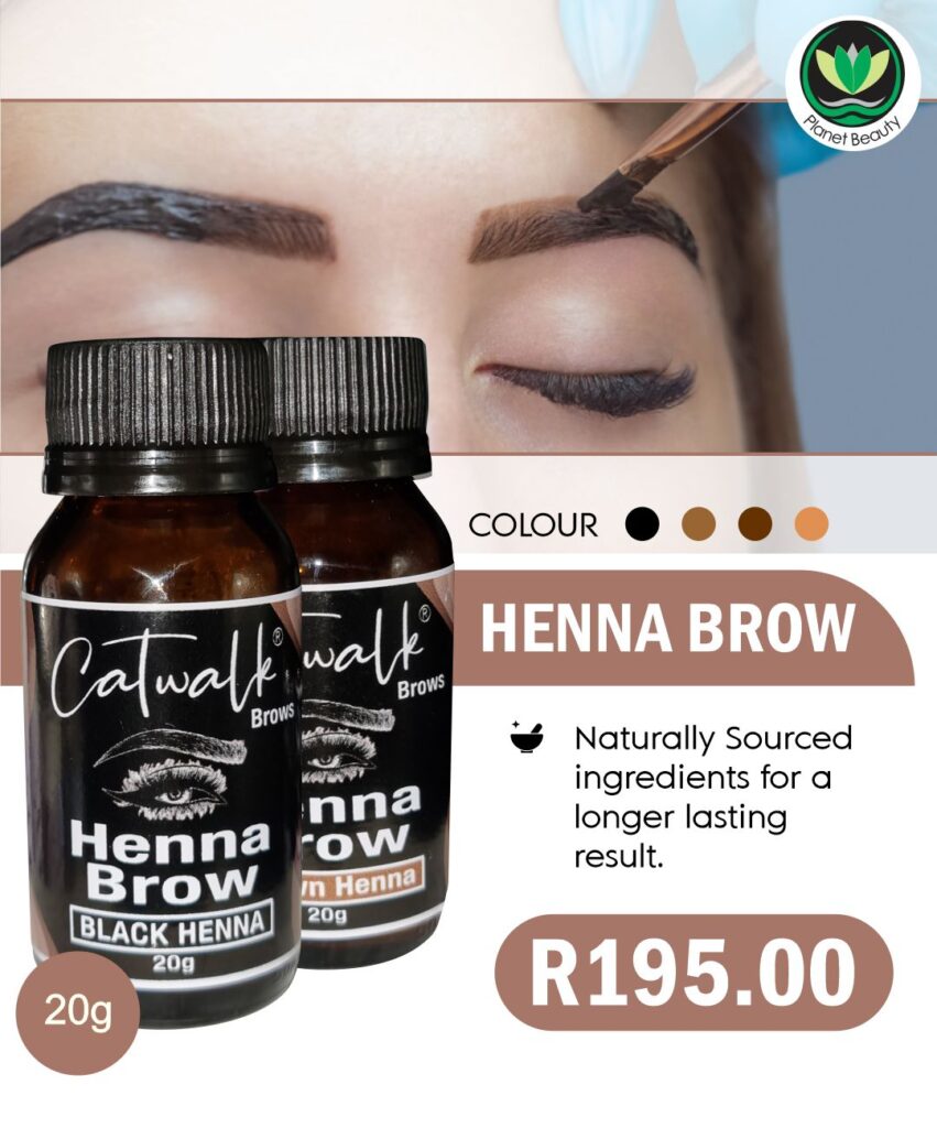 Henna Brow Pigment Brown 20g - Planet Beauty